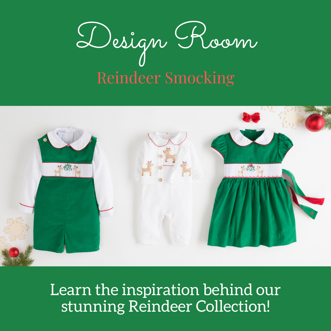Design Room: Reindeer Smocking – Little English