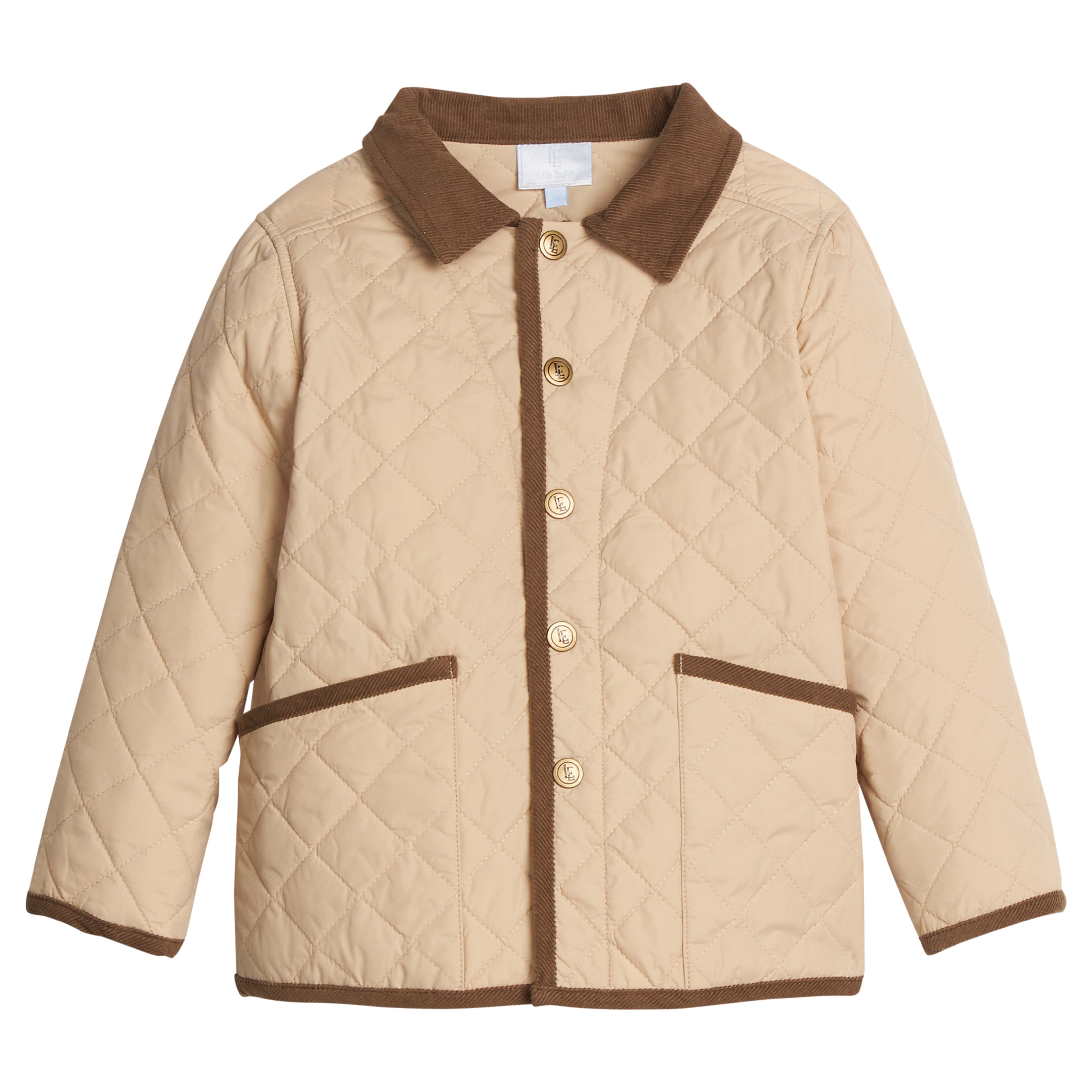 Little English | Classic Quilted Jacket - Khaki