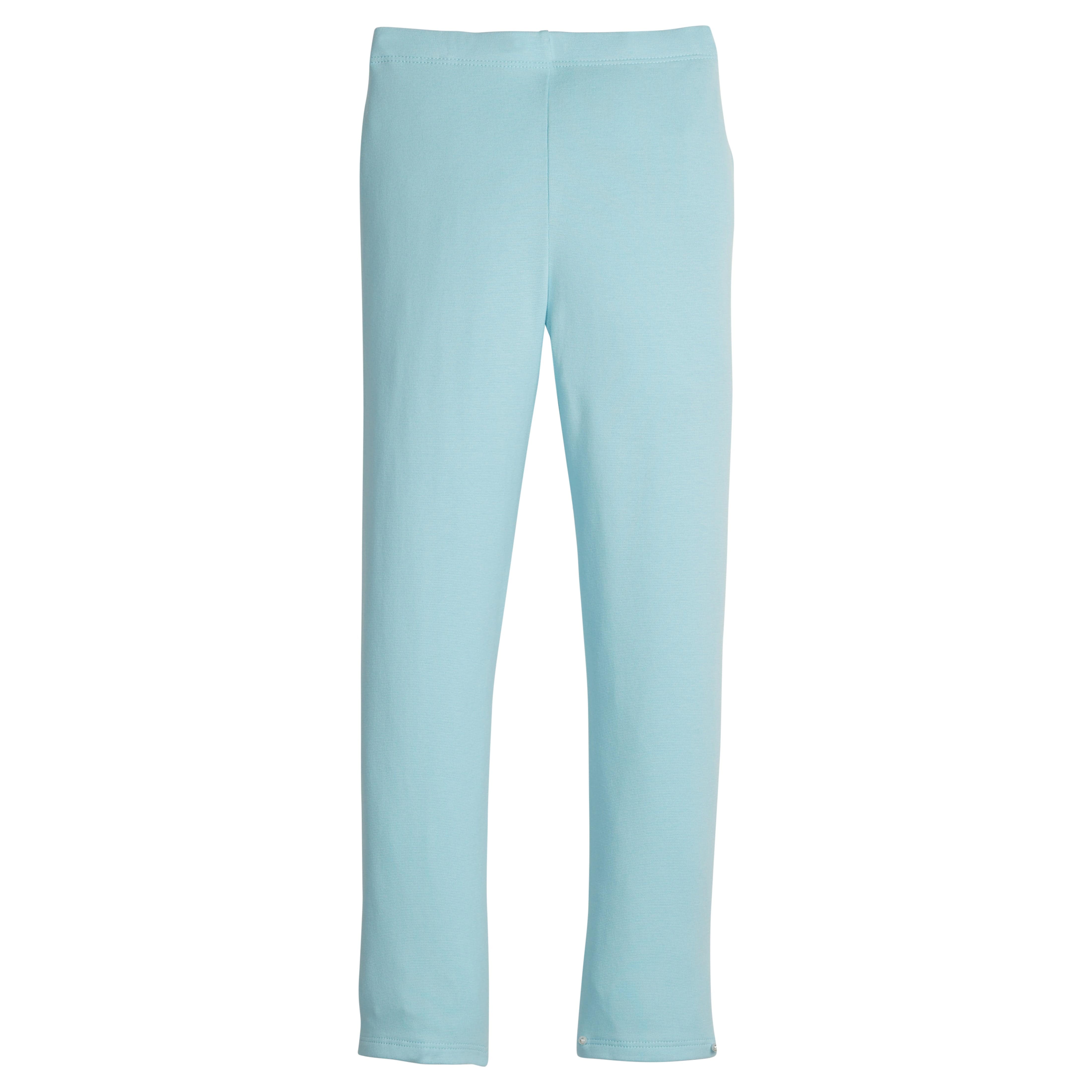 Sky Blue Cotton Leggings for Girls – Little English