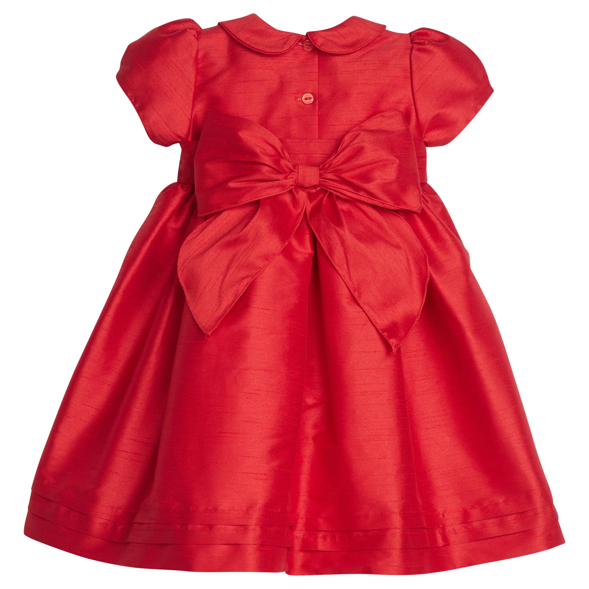 Girls Red Peter Pan Formal Dress – Little English