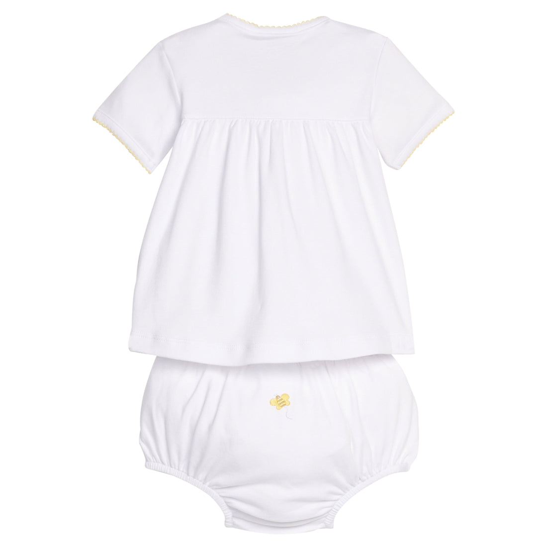 Bee Pinpoint Layette Knit Set - Gender Neutral Baby Shower Gift ...