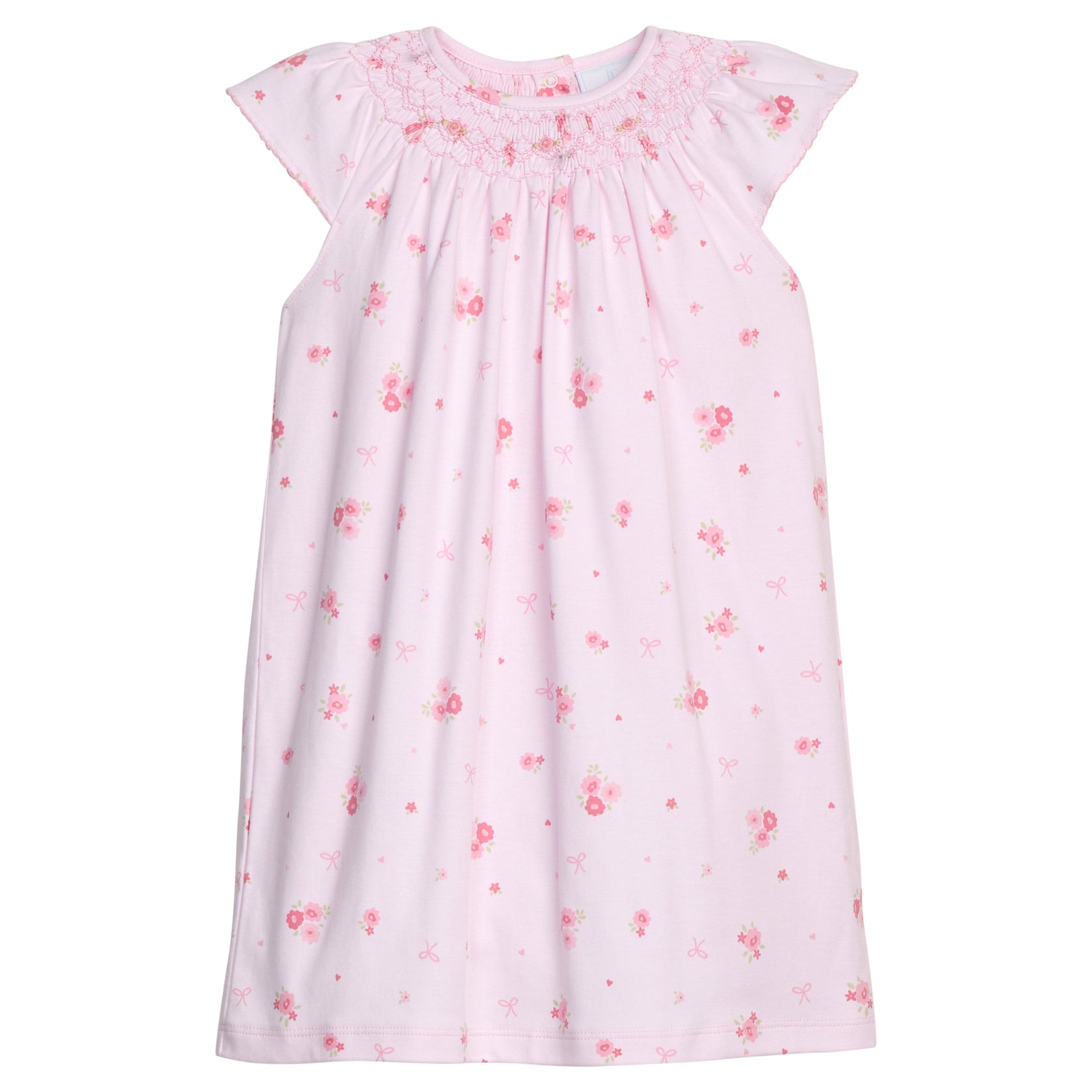 Primrose Floral Smocked Bishop Dress | Little English Baby Girl